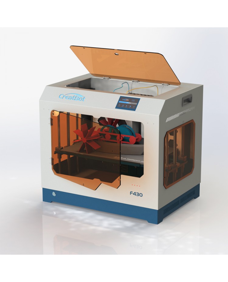 CreatBot F430 Direct Drive Dual Extruder 3D Printer | 420°C Dual Hot ...