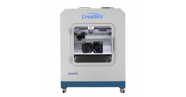 Buy Creatbot D600 Pro, (24x24x24 in) Large Dual Extruder 3D Printer ...