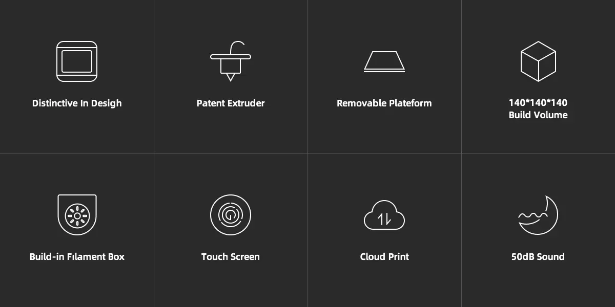 FlashForge New Finder 2.0 3D Printer|3D Printers Bay