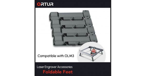 Foldable feet for Ortur laser master 3 | Buy at 3DPrintersBay