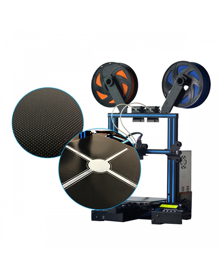 Buy Geeetech A10M 3D Printer, Mix Color | Dual Extrusion 3D Printing 2 ...