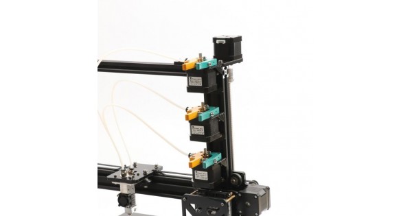 HE3D Ei3 Tricolor/Triple Head 3D Printer Kit with 2 Free Rolls of ...