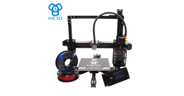 HE3D Ei3 Tricolor/Triple Head 3D Printer Kit with 2 Free Rolls of ...
