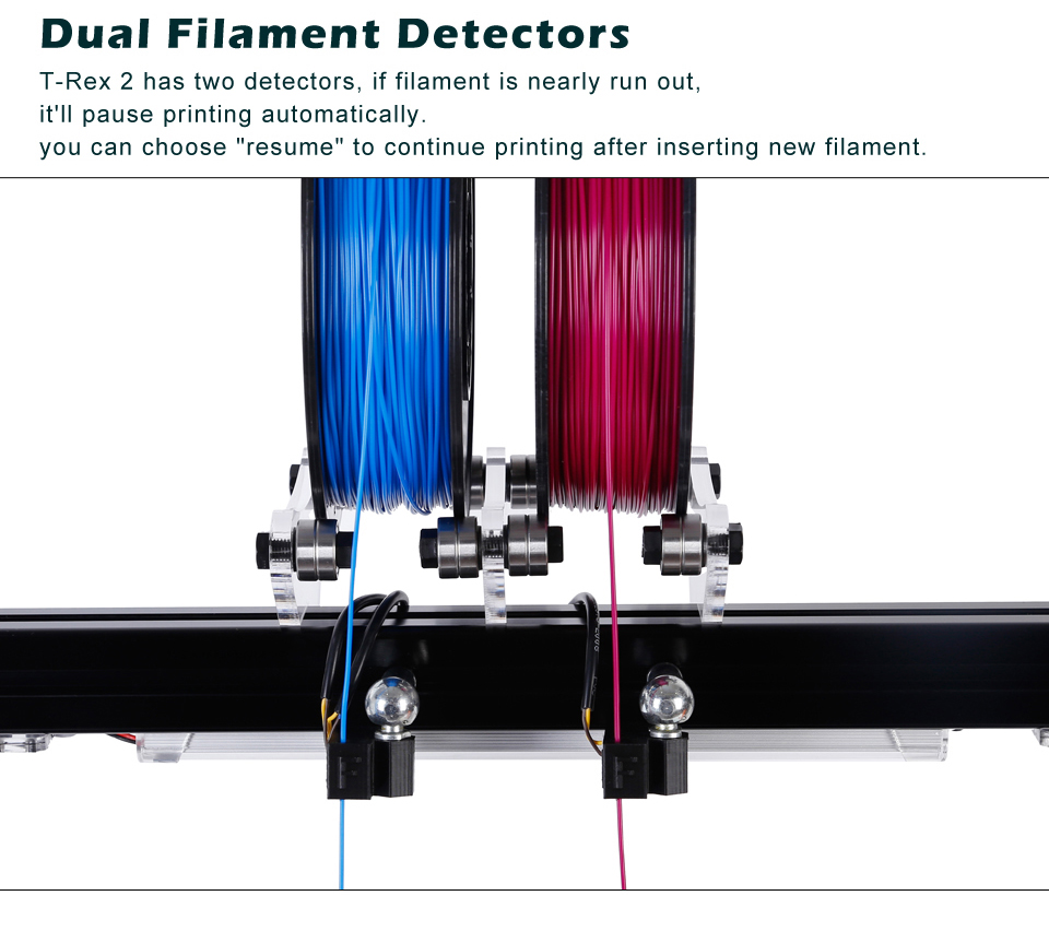 Formbot T Rex 2 with the Massive Build Size 3D Printer 400 x 400 x ...