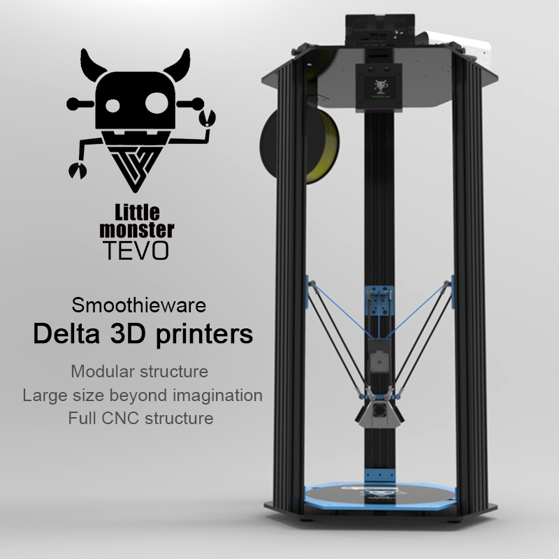 TEVO Little Monster Large Delta 3D Printer Kit Buy Online |3D Printers Bay