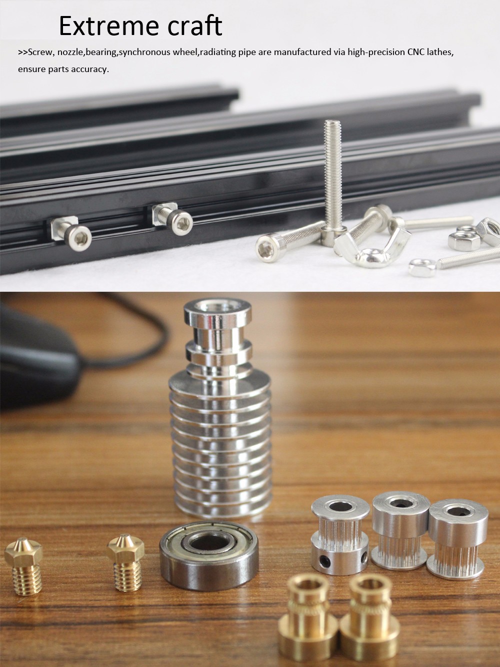 FLSUN Auto leveling Kossel Metal Delta 3D Printer Kits | 3D Printers Bay